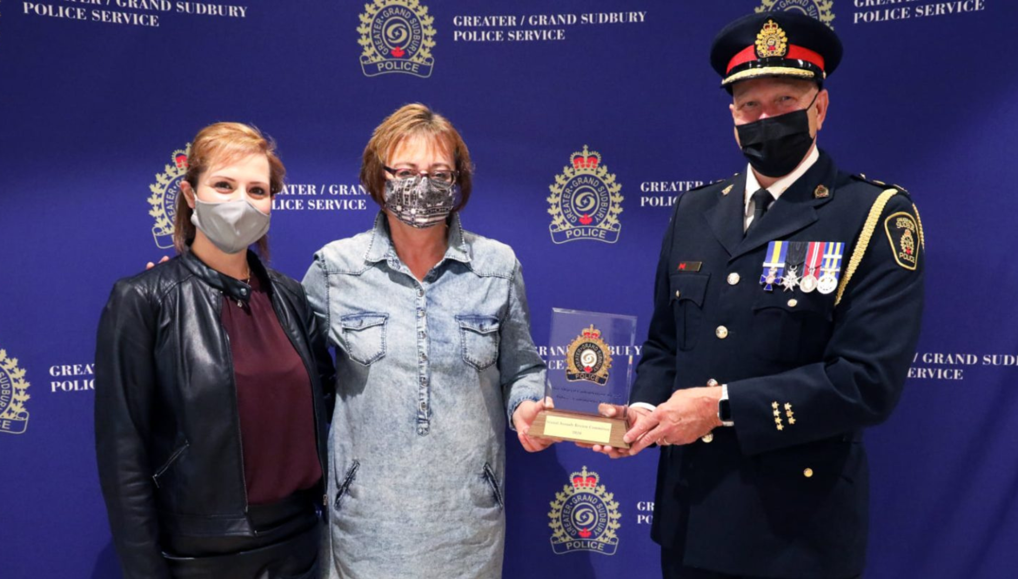 CVF is honored with the Police Community Leader Award | Centre Victoria